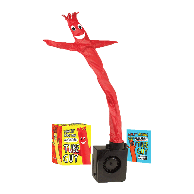 英文原版 Wacky Waving Inflatable Tube Guy 古怪的挥舞充气管的家伙 英文版 进口英语原版书籍