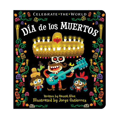 英文原版 Día de los Muertos 世界节日之亡灵节 纸板书 英文版 进口英语原版书籍