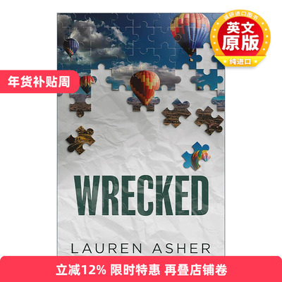 英文原版 Wrecked 污浊空气系列3 毁灭 F1赛车浪漫故事 英文版 进口英语原版书籍
