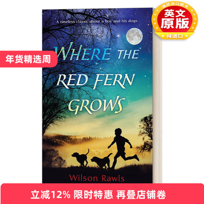 英文原版红色羊齿草的故乡