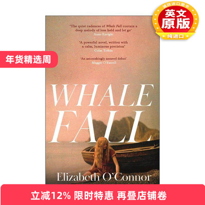 英文原版 Whale Fall 鲸落 历史战争小说 纽约时报百佳图书 英文版 进口英语原版书籍