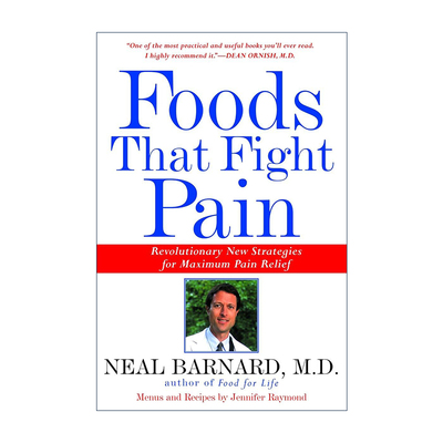 英文原版 Foods That Fight Pain 对抗疼痛的食物 缓解疼痛的革命性新策略 饮食健康 Neal Barnard 英文版 进口英语原版书籍