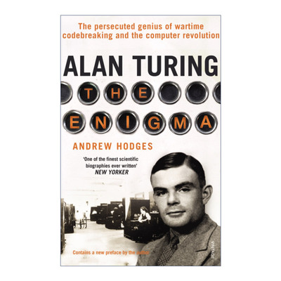 英文原版 Alan Turing The Enigma 艾伦·图灵传 如谜的解谜者 安德鲁·霍奇斯 英文版 进口英语原版书籍