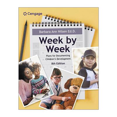 英文原版 Week By Week Plans for Documenting Children's Development 记录儿童发展的周计划 第7版 英文版 进口英语原版书籍