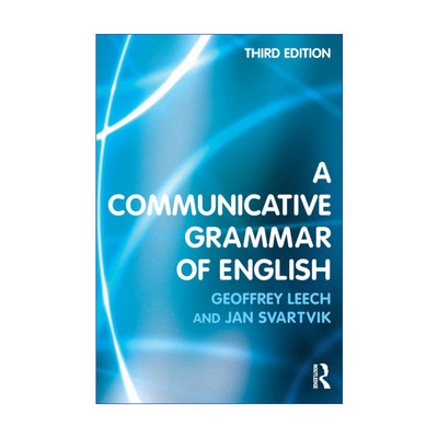 英文原版 A Communicative Grammar of English 英语交际语法 第3版 英文版 进口英语原版书籍