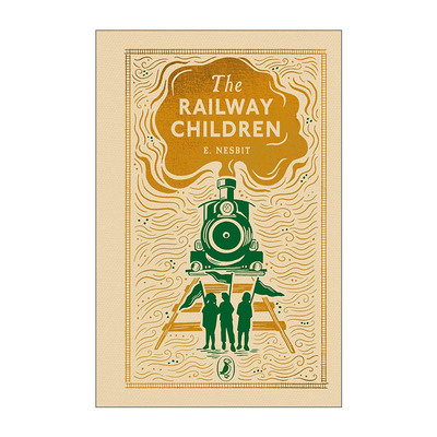 英文原版 The Railway Children 铁路边的孩子们 Puffin Clothbound Classics 精装海雀布纹经典 英文版 进口英语原版书籍