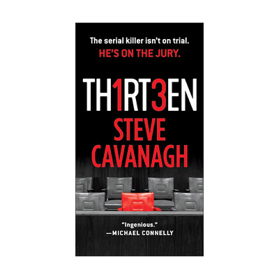 英文原版 Thirteen 第13位陪审员 艾迪弗林系列 英文版 进口英语原版书籍