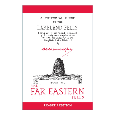 英文原版 The Far Eastern Fells A Pictorial Guide to the Lakeland Fells 温莱特湖区瀑布图鉴 远东瀑布 英文版 进口英语书籍