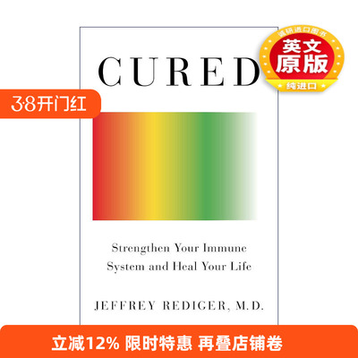 英文原版 Cured 治愈 增强免疫系统 治愈生活 英文版 进口英语原版书籍