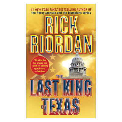 英文原版 The Last King of Texas Tres Navarre 03 特雷斯纳瓦荷系列3 德州最后的国王 惊悚悬疑小说 Rick Riordan 进口英语书籍