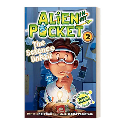 英文原版 Alien in My Pocket 2 The Science UnFair 口袋里的外星人 英文版 进口英语原版书籍