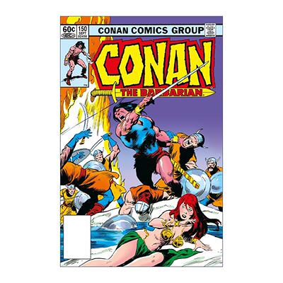 英文原版 Conan the Barbarian The Original Comics Omnibus Vol.6 野蛮人柯南 漫画大全典藏版 卷六 英文版 进口英语原版书籍