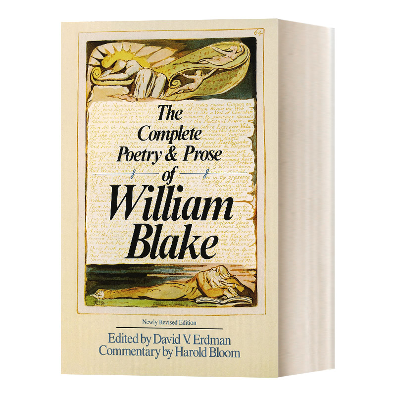 英文原版 The Complete Poetry& Prose of William Blake威廉布莱克诗歌散文全集英文版进口英语原版书籍_虎窝淘