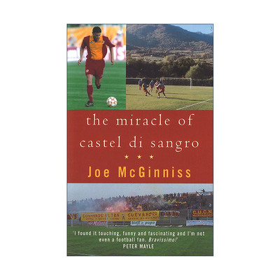 英文原版 The Miracle of Castel Di Sangro 意大利血堡奇迹 足球纪实 乔·麦金尼斯 英文版 进口英语原版书籍