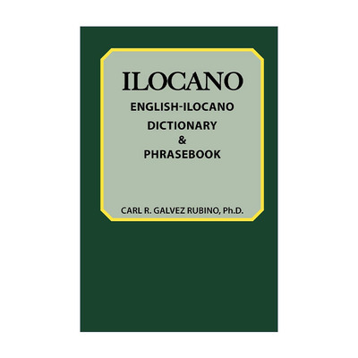 英文原版 Ilocano-English English-Ilocano Dictionary and Phrasebook 伊洛卡诺语-英语双解词典与常用语手册 进口英语原版书籍