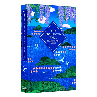 英文原版 The Enchanted April 情迷四月天 伊丽莎白·冯·阿尼姆 Vintage经典收藏系列 精装刷边 英文版 进口英语原版书籍