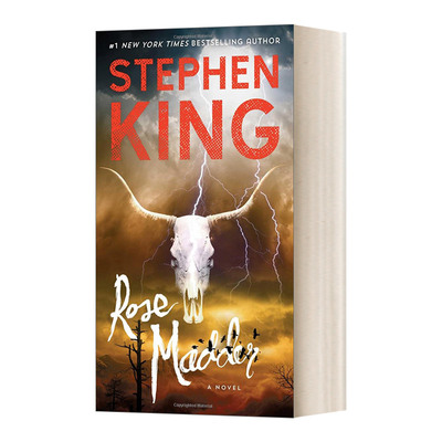 英文原版小说 Rose Madder 玫瑰疯狂者  斯蒂芬·金 英文版 进口英语原版书籍