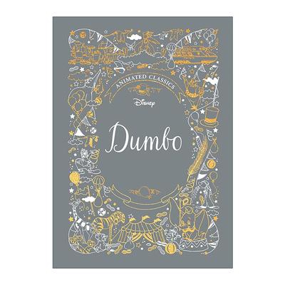 英文原版 Dumbo 小飞象 儿童经典动画电影小说 迪士尼布面典藏精装 Disney Animated Classics 英文版 进口英语原版书籍