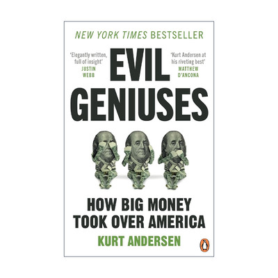 英文原版 Evil Geniuses 邪恶天才 复原美国 美国历史 英文版 进口英语原版书籍