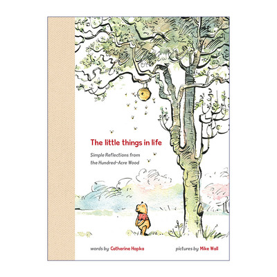 英文原版 Winnie the Pooh The Little Things in Life 小熊维尼 生活中的点点滴滴 迪士尼精装漫画 英文版 进口英语原版书籍