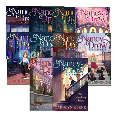 英文原版 Nancy Drew Diaries 南希德鲁日记系列11-20册 神探南茜 英文版 进口英语原版书籍