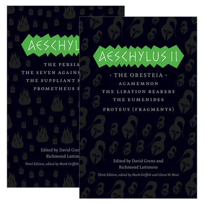 英文原版 Aeschylus The Complete Greek Tragedies 古希腊悲剧埃斯库罗斯系列2册 英文版 进口英语原版书籍