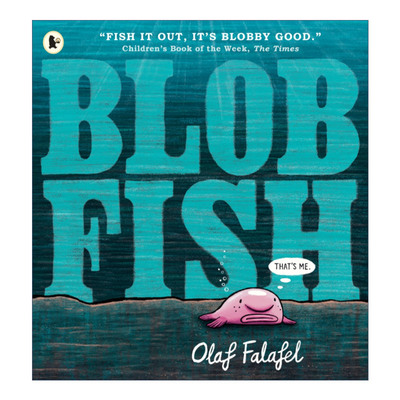 英文原版 Blobfish 水滴鱼 儿童动物绘本 英文版 进口英语原版书籍