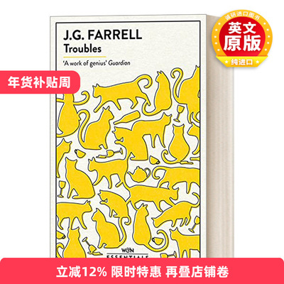 Troubles1 英文原版 法雷尔 问题 帝国三部曲1 英文版 进口英语原版书籍