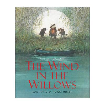 英文原版 The Wind in the Willows 罗伯特·英潘名著插画系列 柳林风声 精装 国际安徒生插画奖得主Robert Ingpen 进口英语书籍