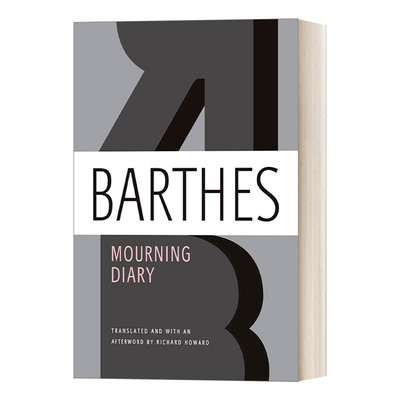 英文原版 Mourning Diary 哀痛日记  罗兰巴特文集 英文版 进口英语原版书籍