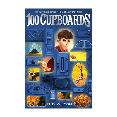 英文原版 100 Cupboards 100 Cupboards 01 100个橱柜三部曲01 儿童奇幻小说 N. D. Wilson 英文版 进口英语原版书籍