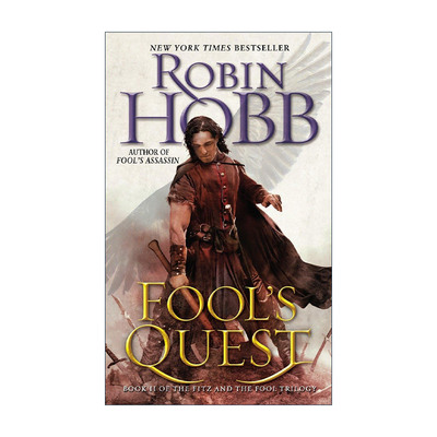 Fool's Quest: Book II of the Fitz and the Fool trilogy 蜚滋与弄臣三部曲2 弄臣远征 刺客正传作者Robin Hobb 进口原版书籍