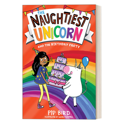 英文原版 The Naughtiest Unicorn and the Birthday Party 独角兽系列12 独角兽和生日派对 英文版 进口英语原版书籍