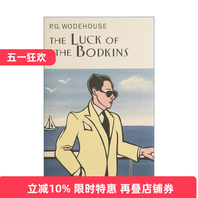 英文原版 The Luck Of The Bodkins 博金斯的运气 P.G.伍德豪斯 Everyman精装收藏版 英文版 进口英语原版书籍