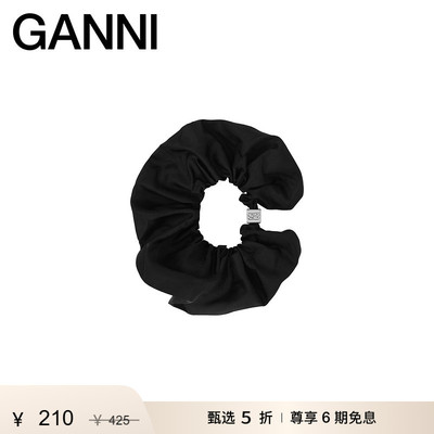 【惊喜首降】GANNI女士 优雅简约时尚精致发绳发圈配饰 A6844099