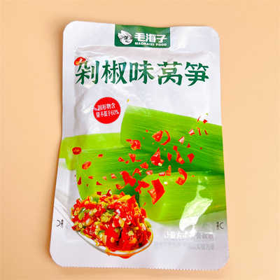 毛海子剁椒味莴笋下饭菜