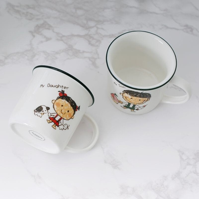 速发W mouthwash Cup cer cute househd pet-child Cup