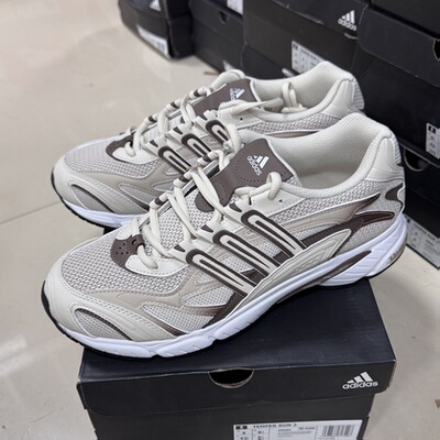 adidas Temper Run 2.0 防滑耐磨 网面透气 减震运动休闲鞋IH0401