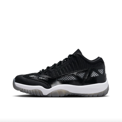 Jordan Air Jordan 11 Low IE复古篮球鞋 男款 黑白919712-001黄