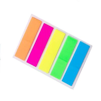 极速[6 packages] Fluorescent film stickyL notes classificati