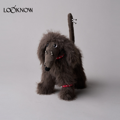 SFSG x LOOKNOW趣味朋克长鼻子潦草小狗毛绒玩偶挂件圣诞礼物新品