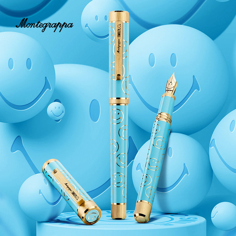 【新品预定】Montegrappa/万特佳微笑经典收藏系列钢笔签字笔礼盒装男士女士商务高端墨水笔礼盒送礼
