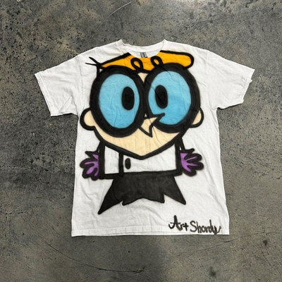 Graffiti德克斯特的实验室Dexter's Laboratory kawaii短袖Comic
