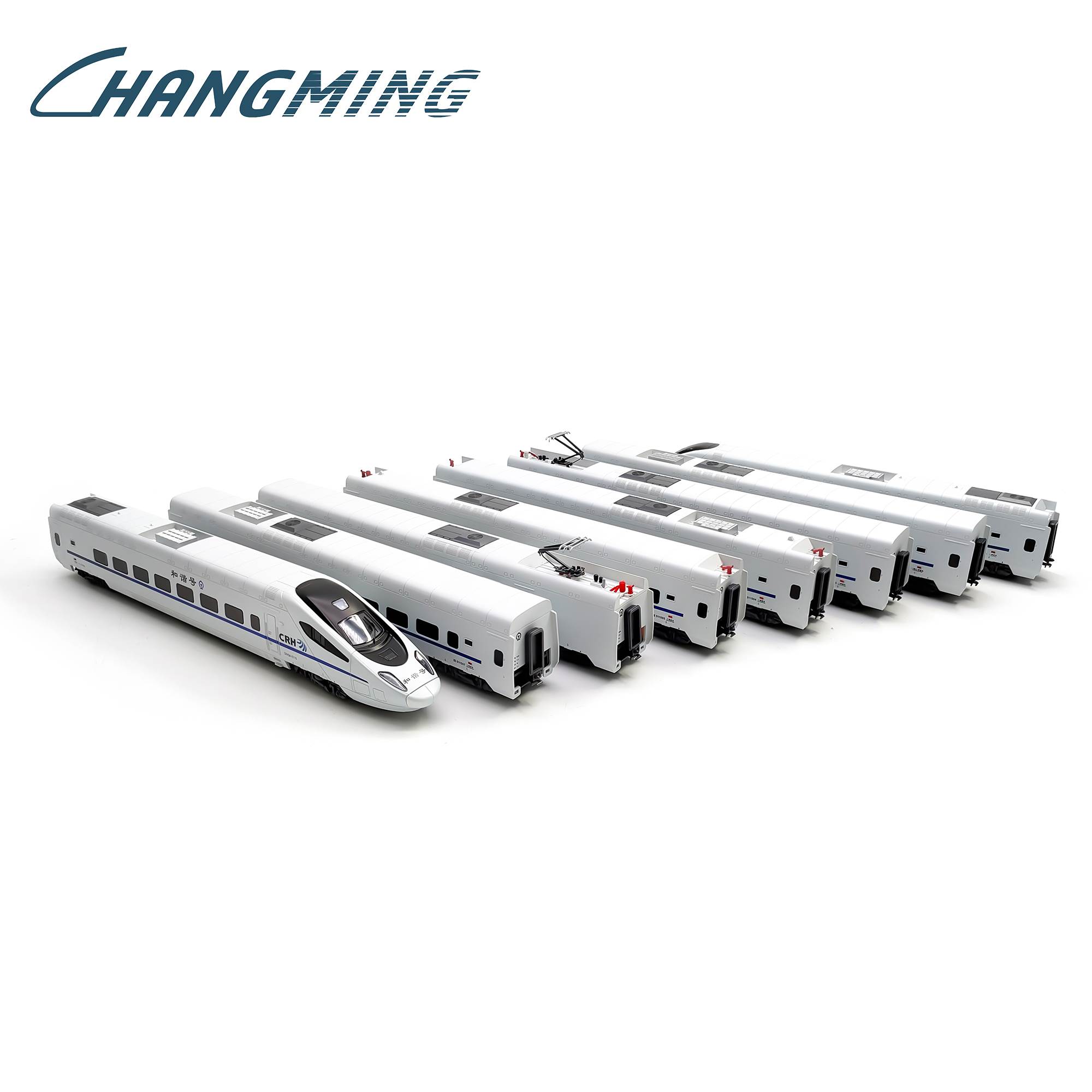 [现货]长鸣火车模型N比例和谐号CRH5型电力动车组3期免息_虎窝淘