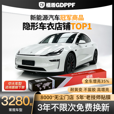 GDPPF极盾进口隐形车衣膜包施工