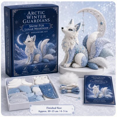 可爱新款奇趣Arctic Winter Guardians守护者DIY拼布套装