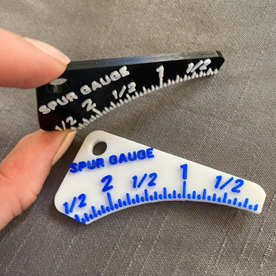 新品Wild Turkey Spur Gauge野生火鸡马刺测量尺    精确测量