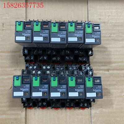 施耐德RXM2AB2BD DC24v 2排8脚 拆机(议价)