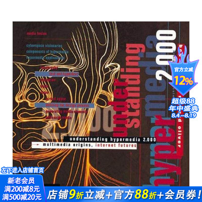 【预售】理解超媒体 2.0：多媒体起源，互联网未来 Understanding Hypermedia 2.0，原版英文数字媒体设计 正版进口书