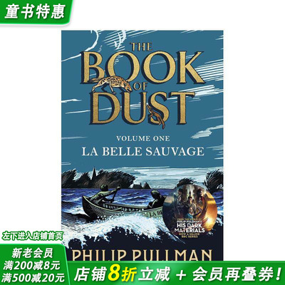 【现货】【尘之书三部曲】1野美人号 Philip Pullman奇幻文学【Book of Dust】La Belle Sauvage英文小说故事 英语拓展阅读进口书